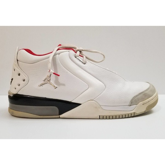 Nike | Shoes | Rare Nike Air Jordan Big Fund White Red Grey 3003 901 Sz ...